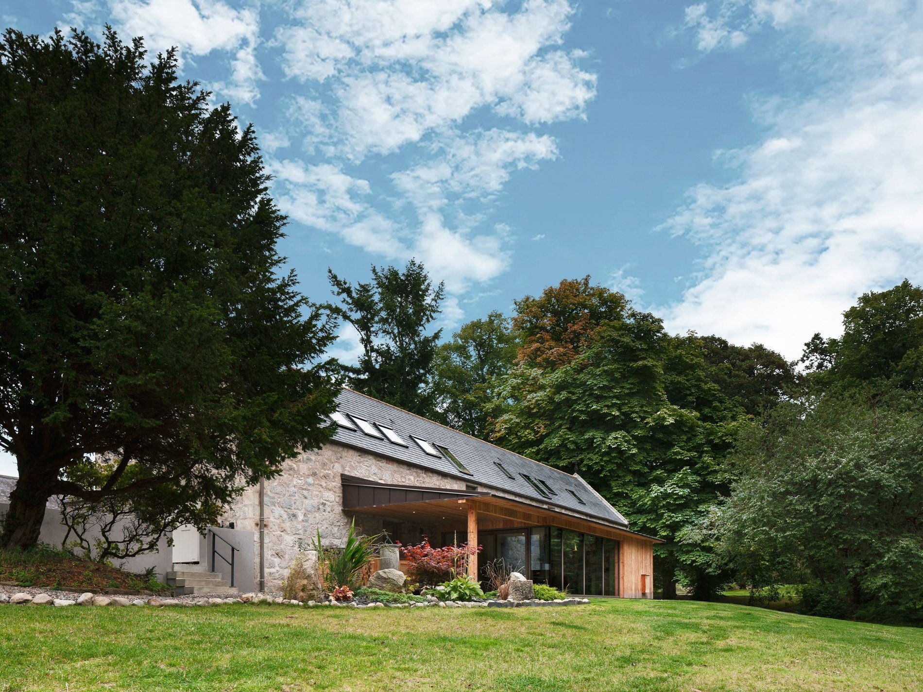 Aberdeenshire Luxury Woodland Lodge Home